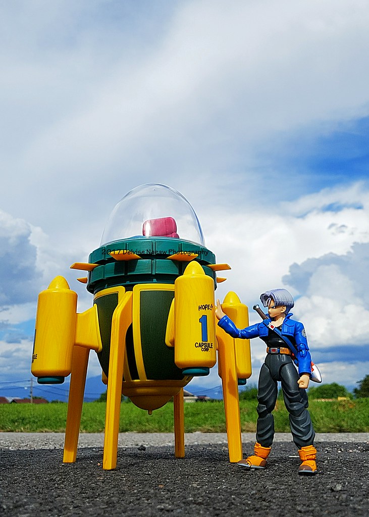 Trunks Time Capsule Jual ORIGINAL Dragon Ball Figure Rise Trunks Time