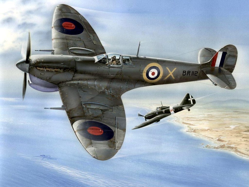 1942 09 Supermarine Spitfire Mk. VC Malta - Stan Hajek - S… | Flickr