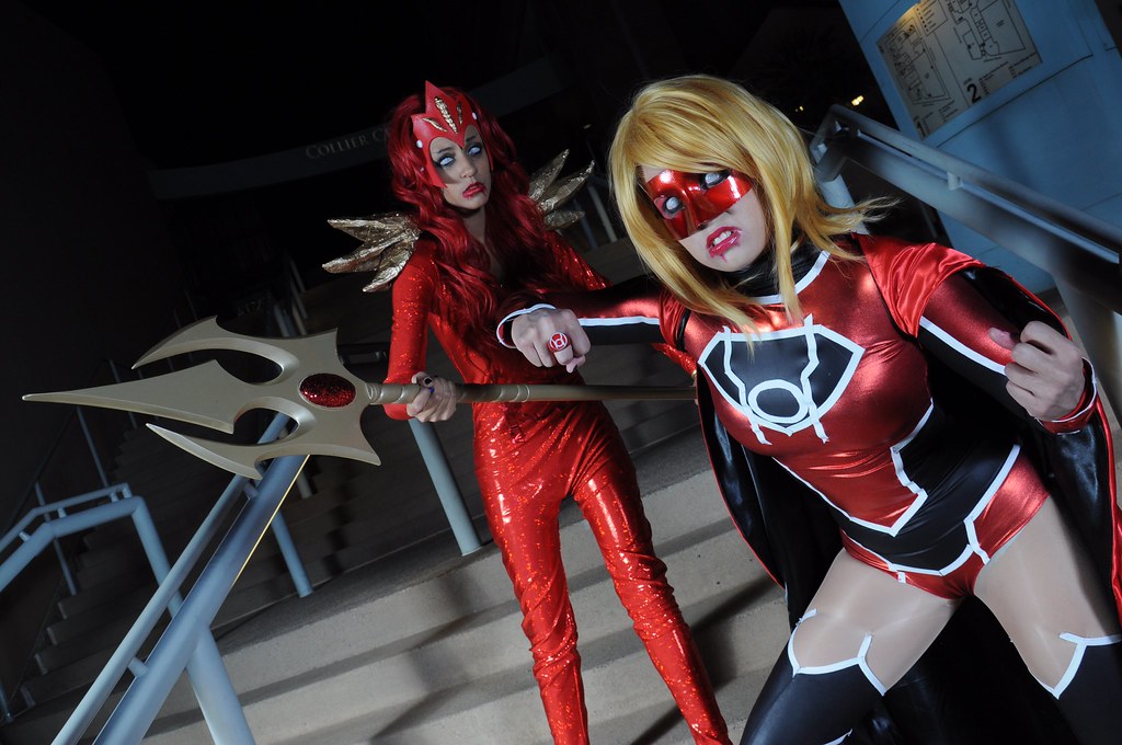 Supergirl Red Lantern Cosplay