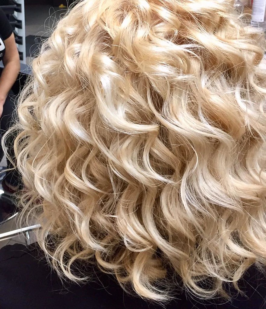 IMG 1080x1254 227251 | long blonde perm hair | 10011011110010110100 ...