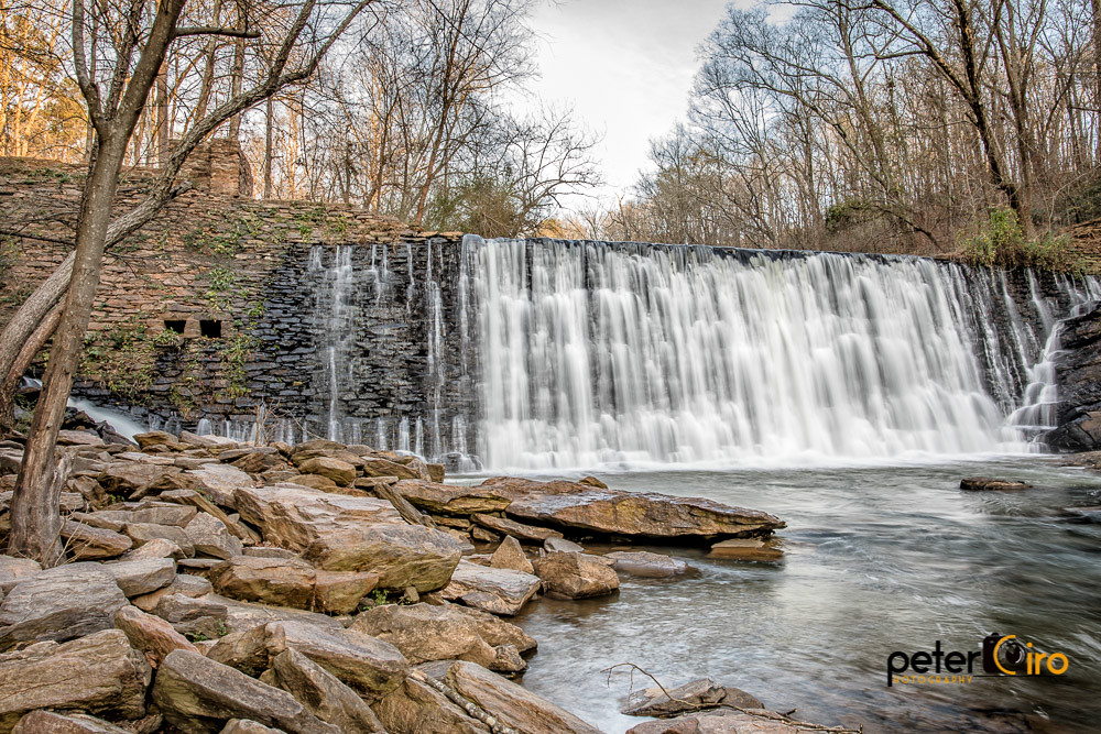 Vickery Creek Falls in Roswell, GA
