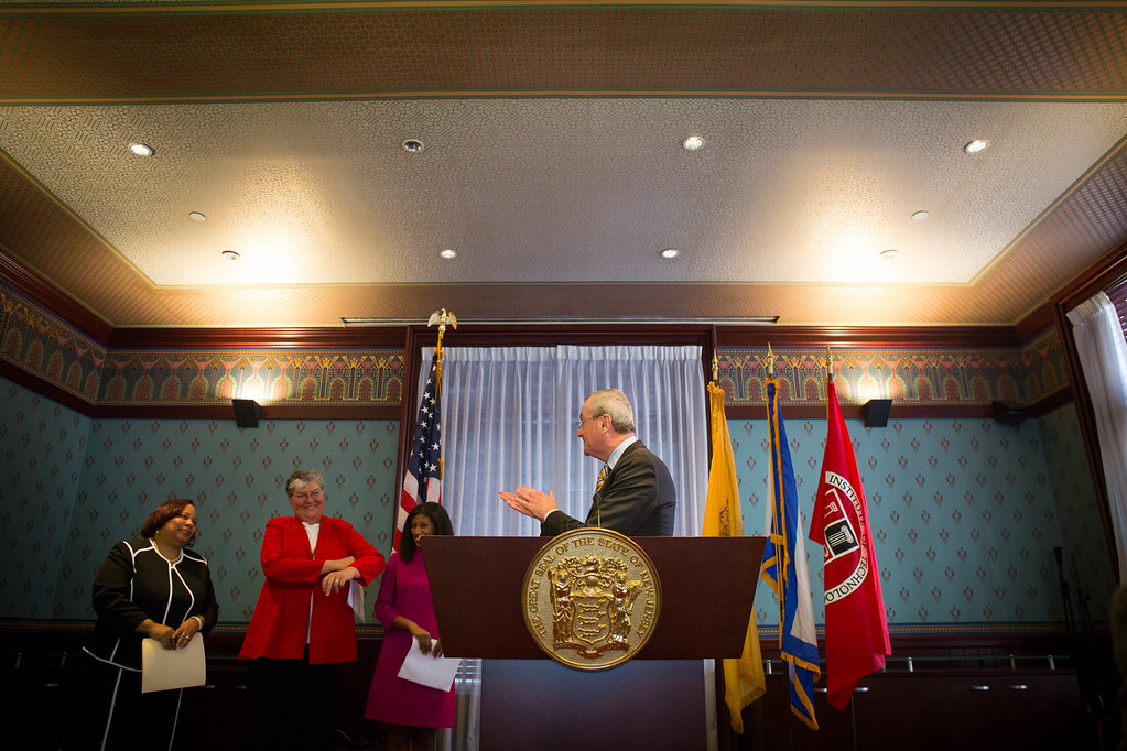 New Jersey Governor announces three senior state appointees for higher education, motor vehicles, and civil service at NJIT ceremony (Feb 20, 2018)