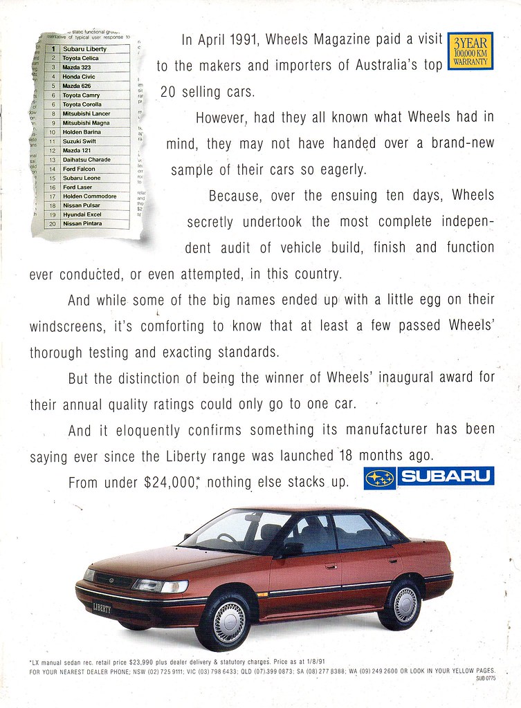 Subaru Liberty | Flickr