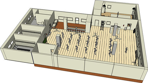 Dojo floor plan - ipasl