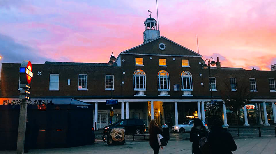 Sunset in Uxbridge | Sunset over the Market House in Uxbridg… | Flickr