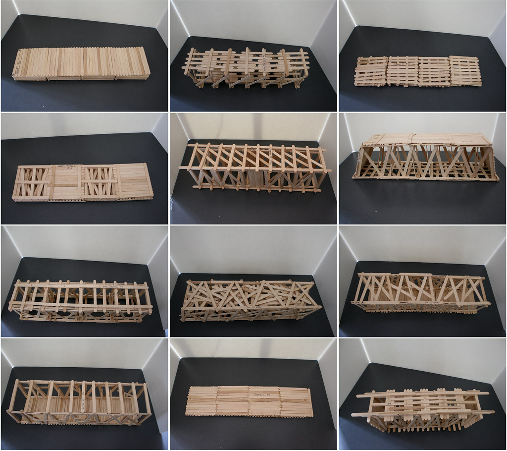 Popsicle Stick Bridge Beam Popsicle Stick Bridge Beam