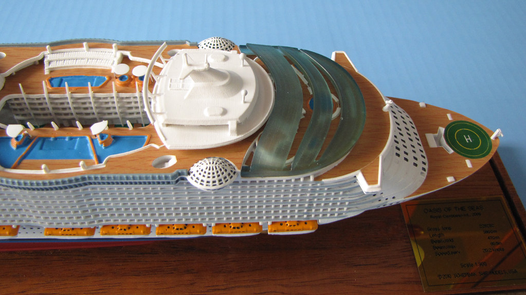 Oasis of the Seas cruise ship model 1:900 from Scherbak Sh… | Flickr
