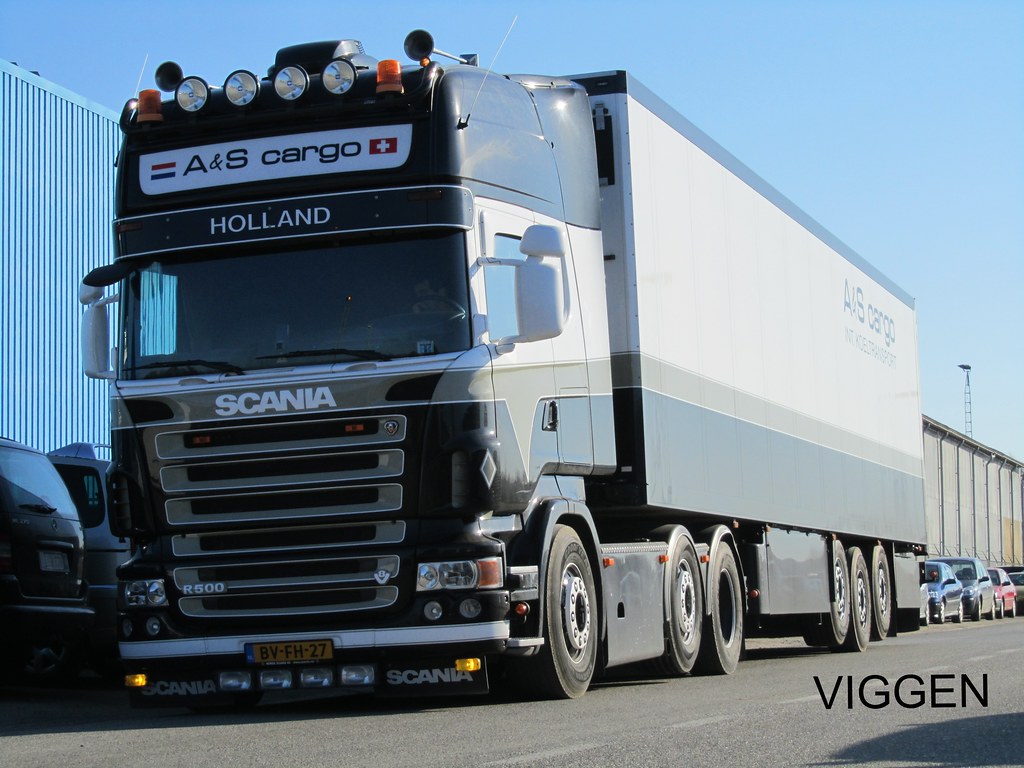 A S CARGO - Holland - Scania R500 V8 topline - a photo on Flickriver