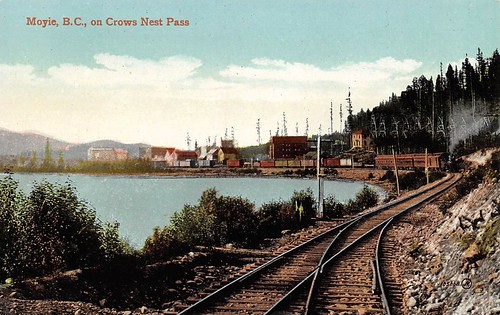 Postcard: Moyie, BC, c.1910 | "Moyie, B.C., on Crows Nest Pa… | Flickr