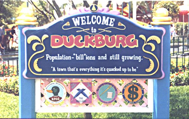Duckburg at Magic Kingdom in Walt Disney World | Monthly Sca… | Flickr