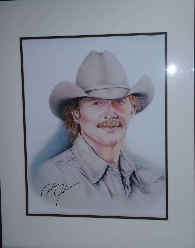 Alan Jackson Portrait | Alan Jackson portrait artwork for th… | Flickr