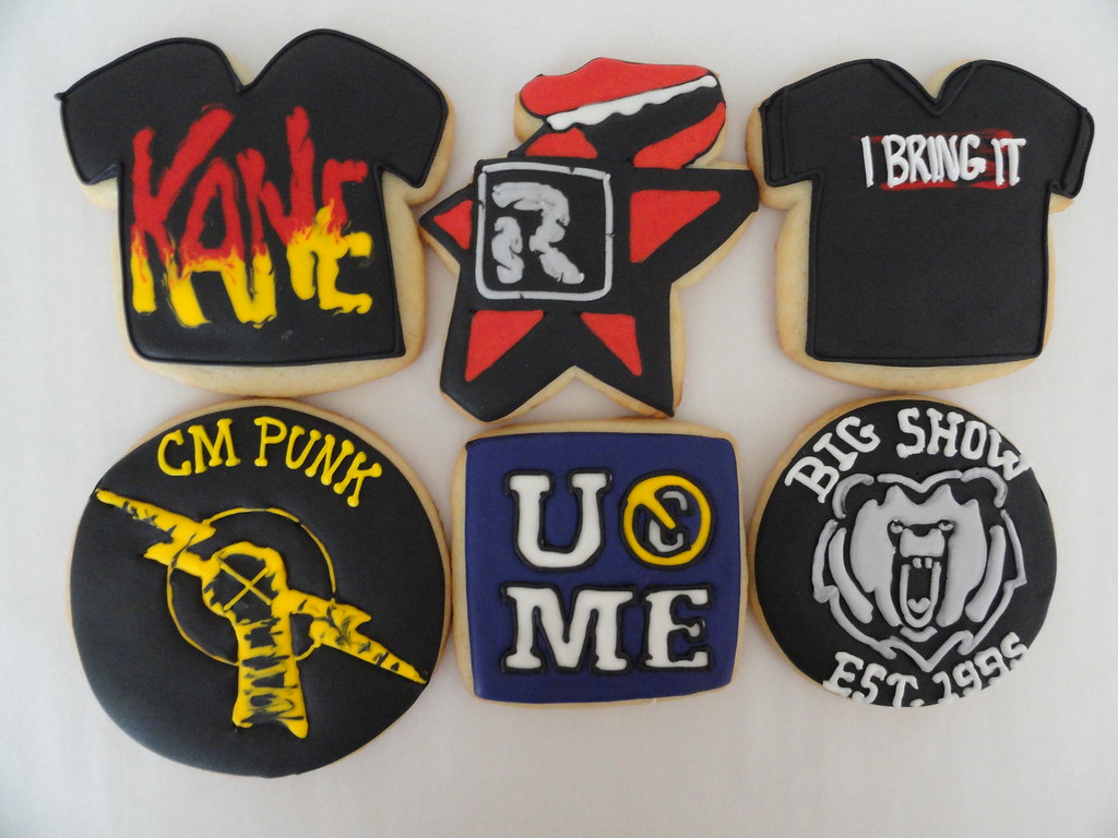 WWE Cookies! | Adda Boys Cookies | Flickr