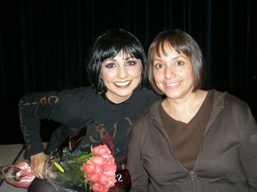 Mom and I at Paso Robles High School Dance Show | Stephanie Archibald ...