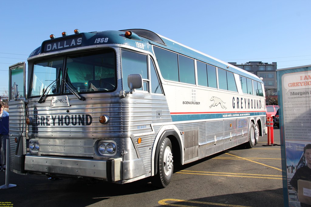 1968 MCI MC-7 "Scenicruiser" #1968 | Vintage greyhound buses… | Flickr