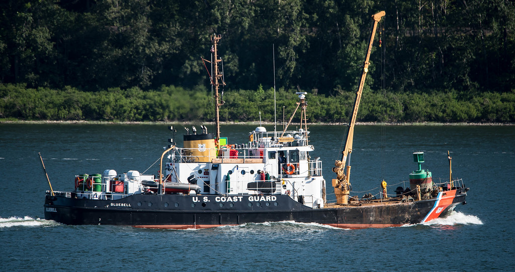 U.S. Coast Guard vessel the Bluebell | Looks pretty good for… | Flickr