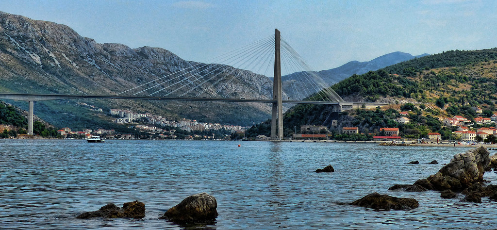 Franjo Tudman Bridge, Dubrovnik | John Tidy | Flickr