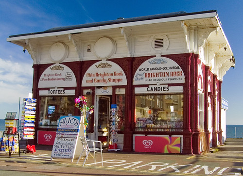 Brighton Rock | Sweet shop at what was the end of the West P… | Flickr