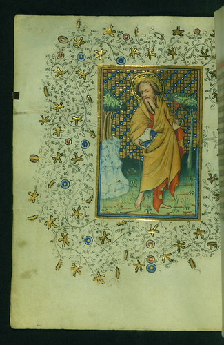 Book Of Hours St John The Baptist Walters Manuscript W Flickr 9160