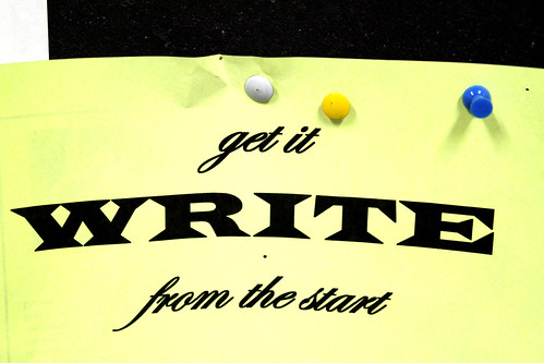 Get it write | I see what you're going for, but it can also … | Flickr