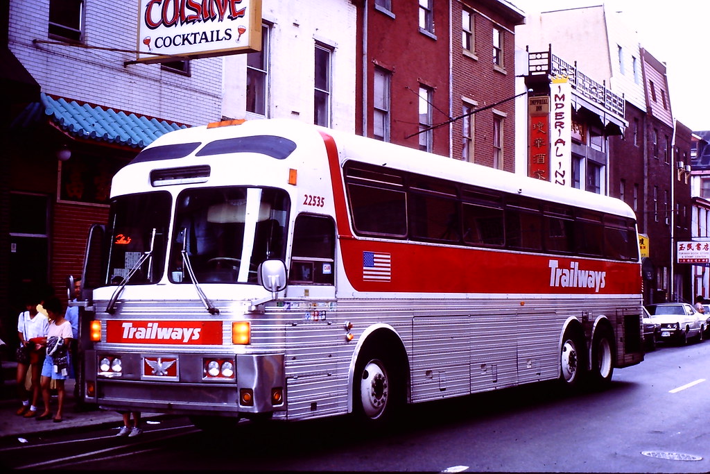 Trailways bus 22535 (Eagle model 05 modified) | taken at Phi… | Flickr