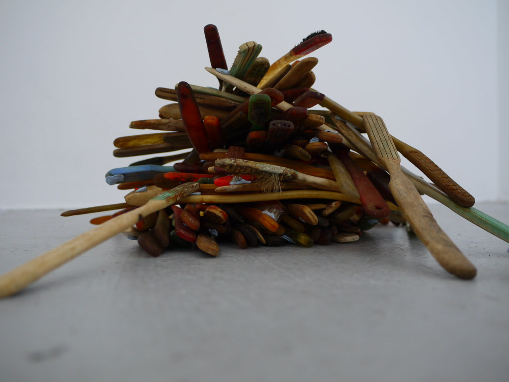Toothbrush Sculpture | Natalie Pownall | Flickr