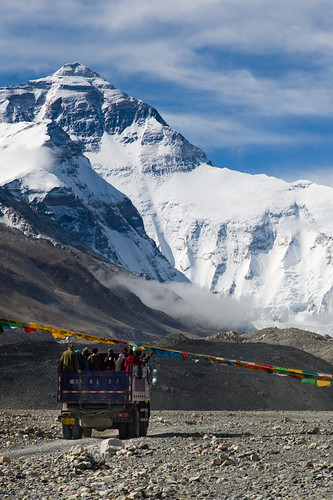 Road to Advanced Base Camp. Mt Everest. Tibet | A group of g… | Flickr