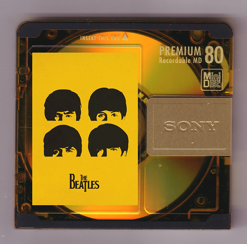 The Beatles MiniDisc artwork | I'm preparing a series of gol… | Flickr