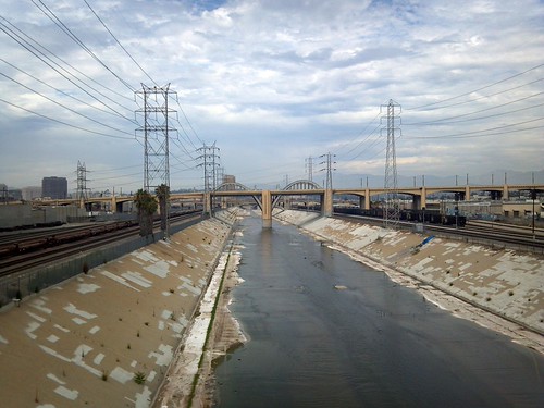 Los Angeles River From 7th Street Bridge Steve Devol Flickr 1926