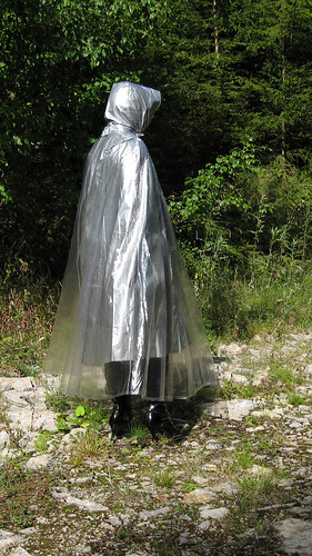 PVC Cape 028 | crystal clear PVC over Gurit | Rainhood | Flickr