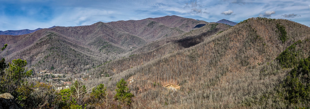 Blue Ridge Panorama from Black Mountain, North Carolina