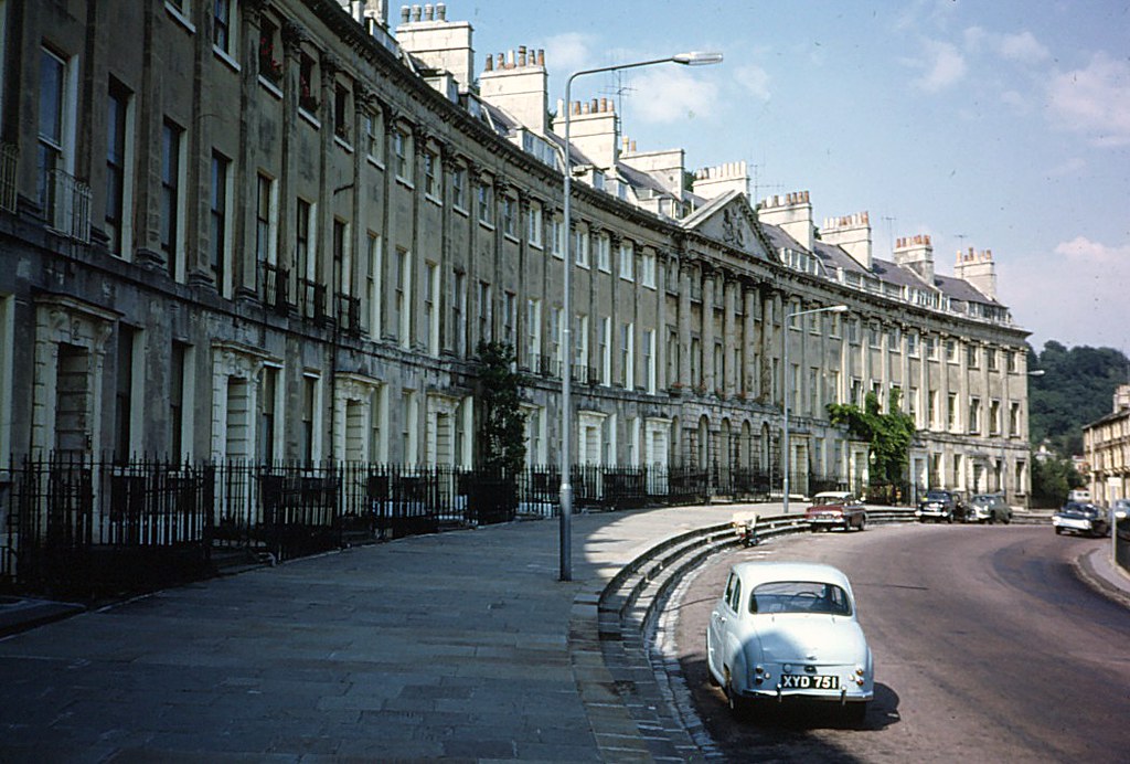 Bath, Camden Crescent 1965 | These photographs were taken wi… | Flickr