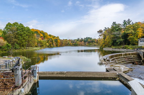 Ithaca, NY | Dam over Fall Creek, and Beebe Lake | Paige Miller | Flickr