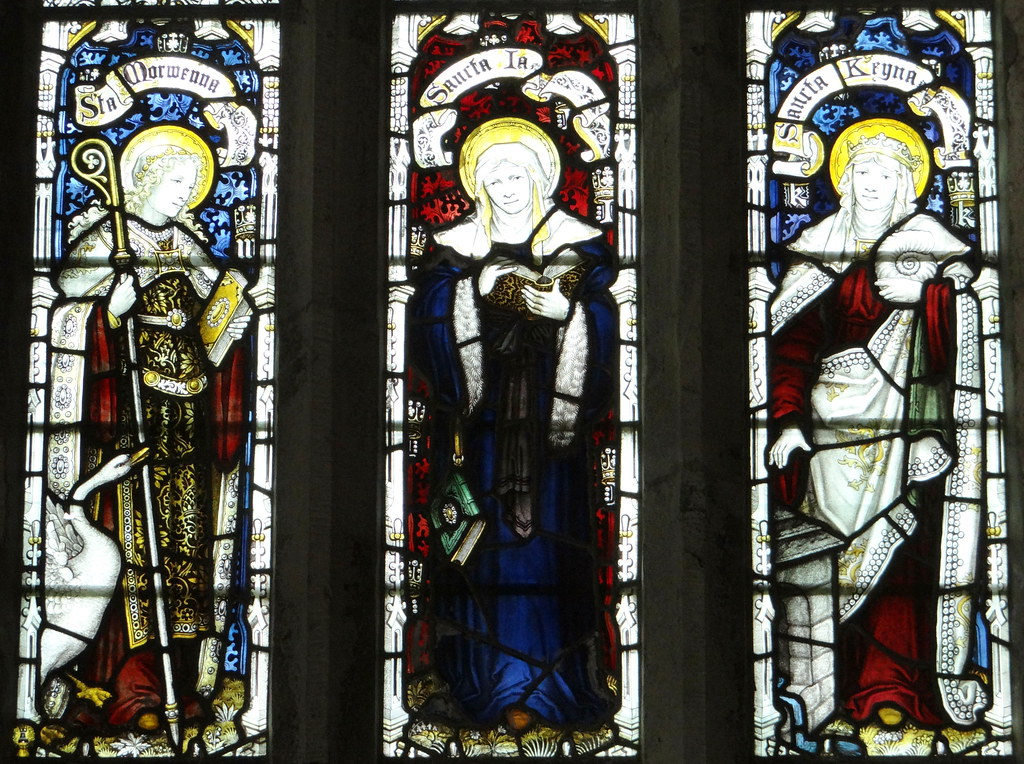 Lanteglos-by-Fowey, Cornwall | South aisle, west window, by … | Flickr