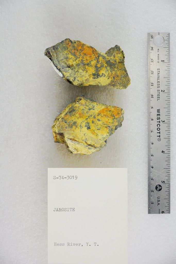 Jarosite | Hess River Yukon, Canada | Pacific Museum of Earth | Flickr