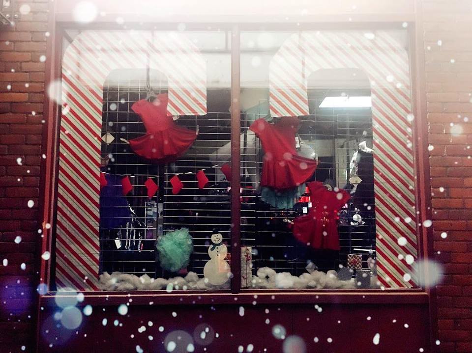 Empire Dance Shop Side Window Christmas Display | Empire Dan… | Flickr