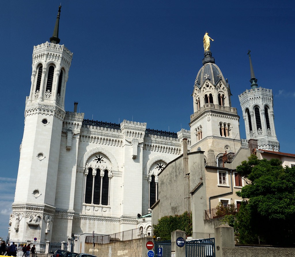 The Basilica of Notre-Dame de Fourvière, Lyon, France | Flickr