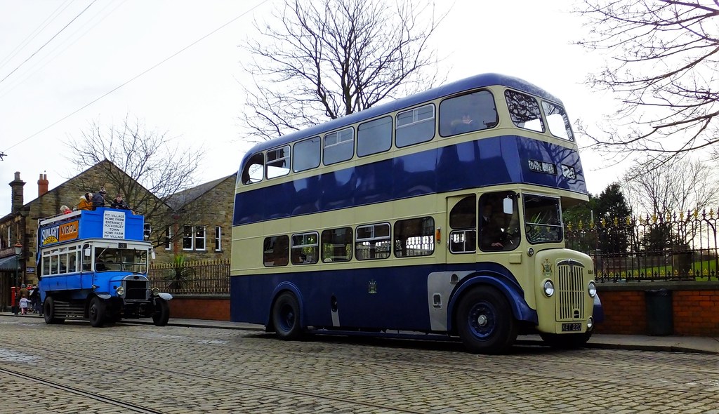 Daimler bus . | 1954 Daimler double decker bus , KET 220 , d… | Flickr