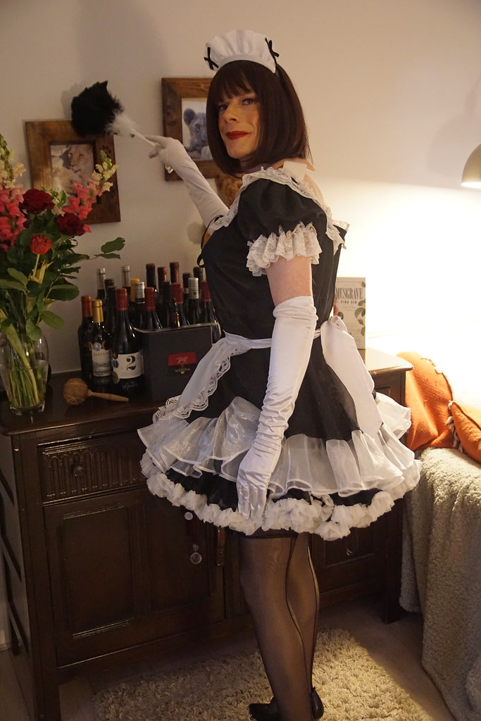 Flickriver Photoset Black And White Sissy Maid By Isabel Girl1970