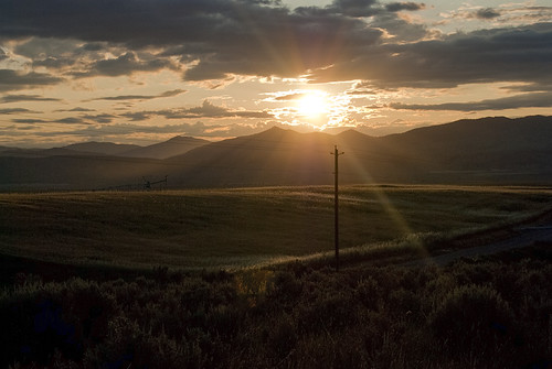Sunrise in Marsh Valley. Southeast Idaho. July | Ralph Maughan | Flickr