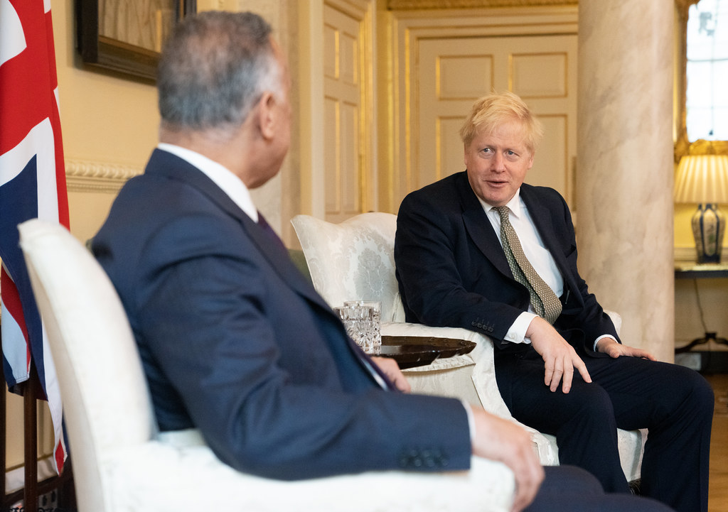 Bilateral Talks at 10 Downing Street Between the British Prime Minister and the Iraqi Prime Minister (October 2020)