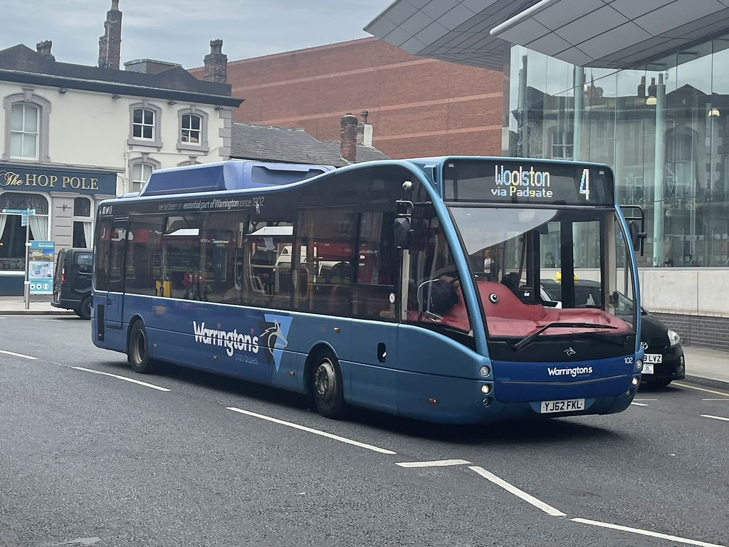 Warrington Borough Transport.(Blueline).2012 Optare Versa … | Flickr