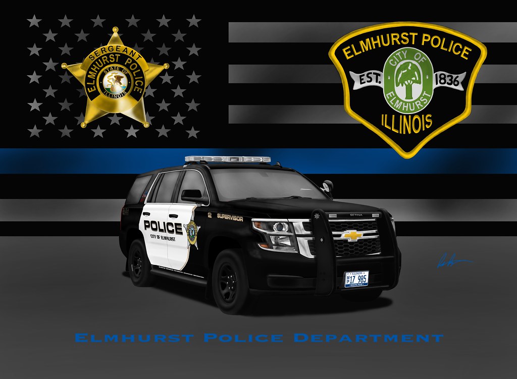 IL - Elmhurst PD Car 2 | Chevrolet Tahoe PPV, Elmhurst Polic… | Flickr