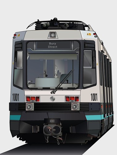 Metrolink T68 1001 | T68 tram 1001 in original condition, pe… | Flickr