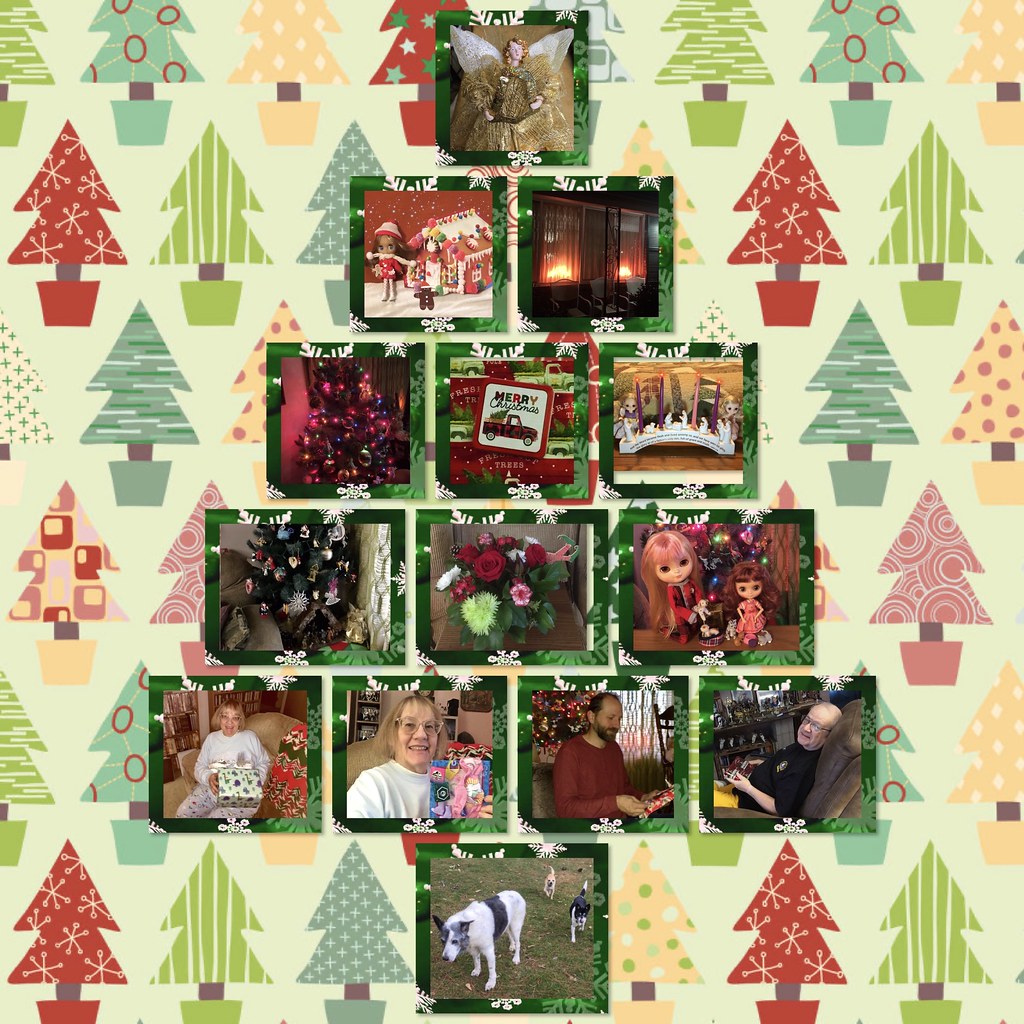 Christmas tree collage ️🎄💚 | Family pictures from Christm… | Flickr