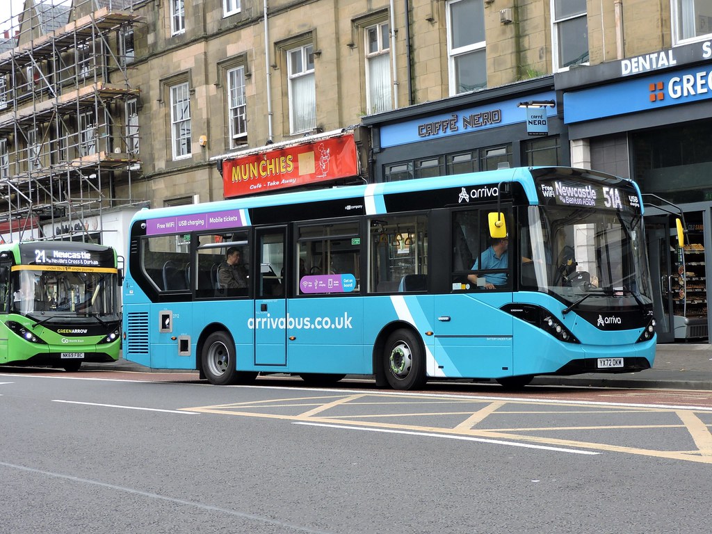 ARRIVA 2712 (YX72 OKM) | Newcastle | Brian Lambert | Flickr