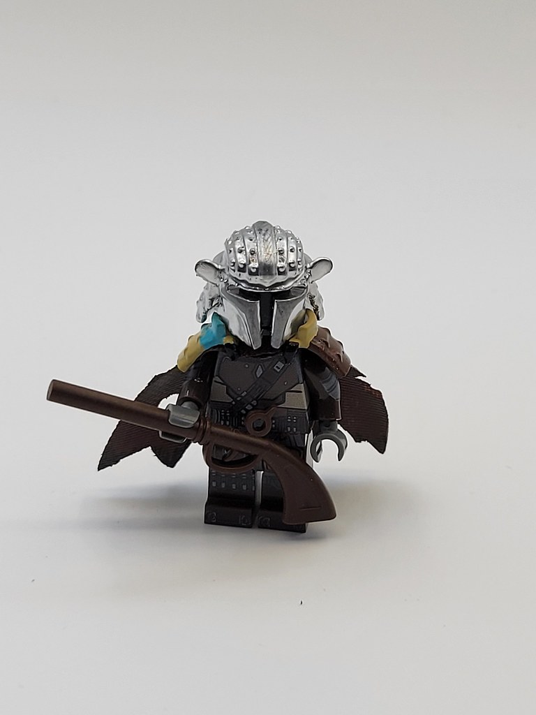 Star Wars Mandalorian Samurai Front (Machine Printed) | Flickr