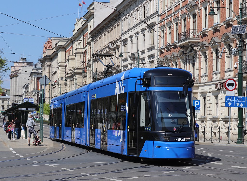 Stadler Tango Lajkonik Tram - MPK Krakow | Ed's Bus Photos | Flickr
