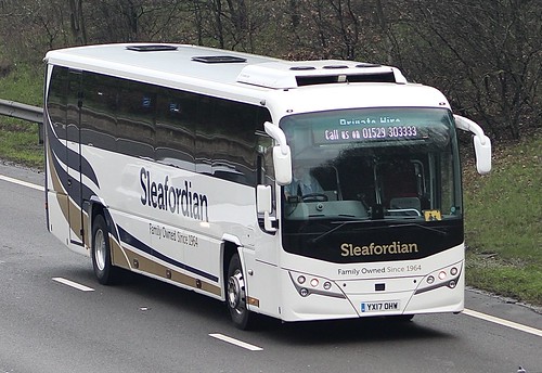Sleafordian Travel -YX17OHW on the M1 south nr Sheffield. | Flickr