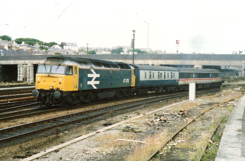 47479 on a passenger service leaving Holyhead Station | Flickr