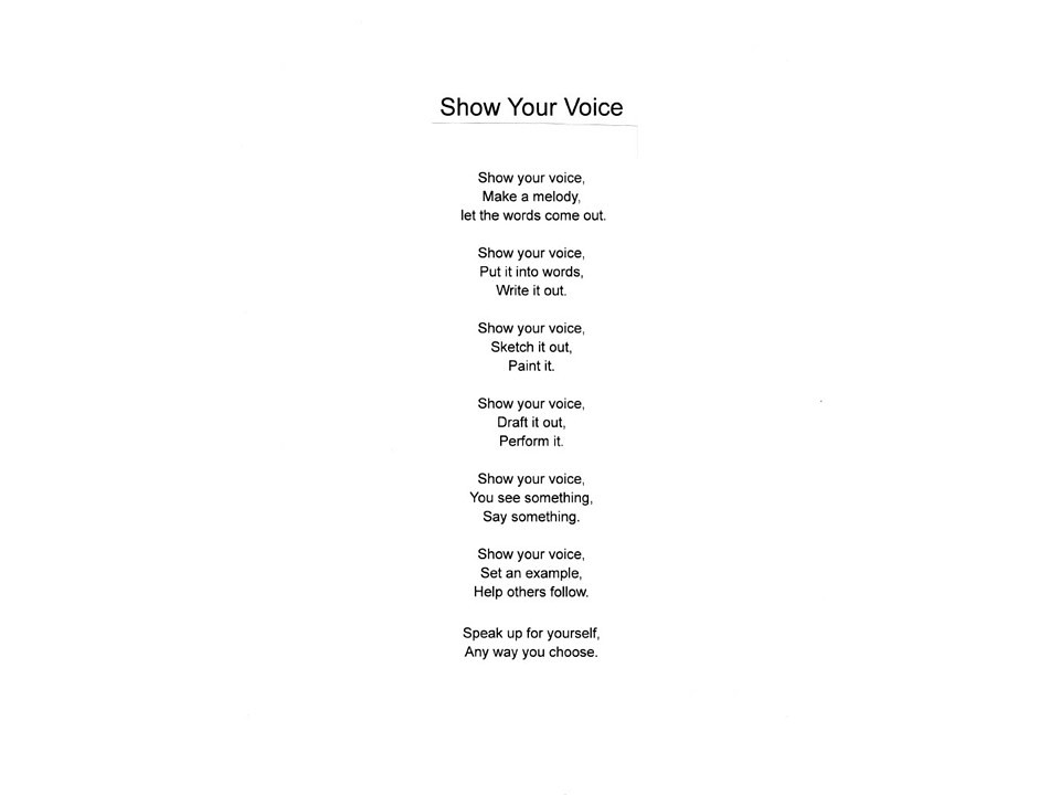 Oscar Catanzariti | "Show Your Voice" | Award of Merit | Int… | Flickr